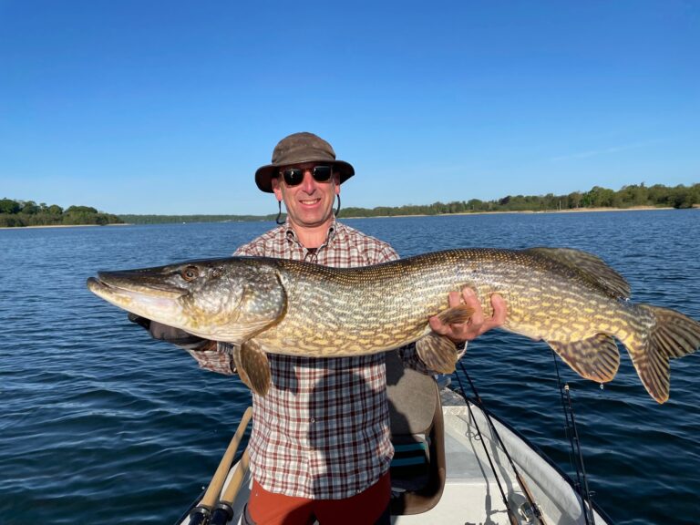 115 cm gedde fra Furesøen – Lystfiskeriforeningen